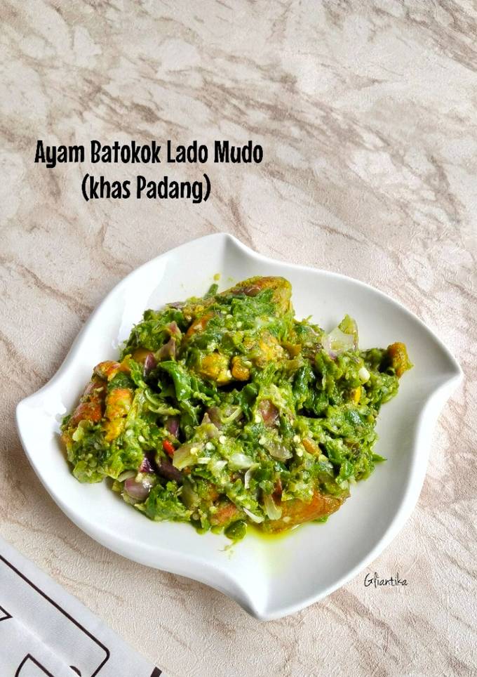 Resep Ayam Batokok Lado Mudo (khas Padang) oleh Glian Tika - Cookpad