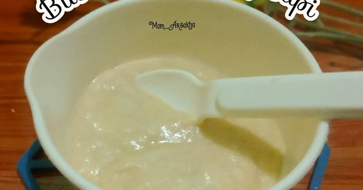 Resep Bubur Soto Daging Sapi oleh Mom_Arsakha - Cookpad