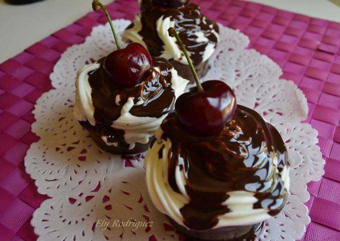 Cupcakes Fit Receta de Ely Rodriguez- Cookpad