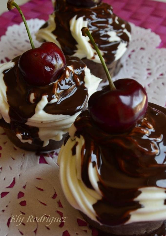 Cupcakes Fit Receta de Ely Rodriguez- Cookpad