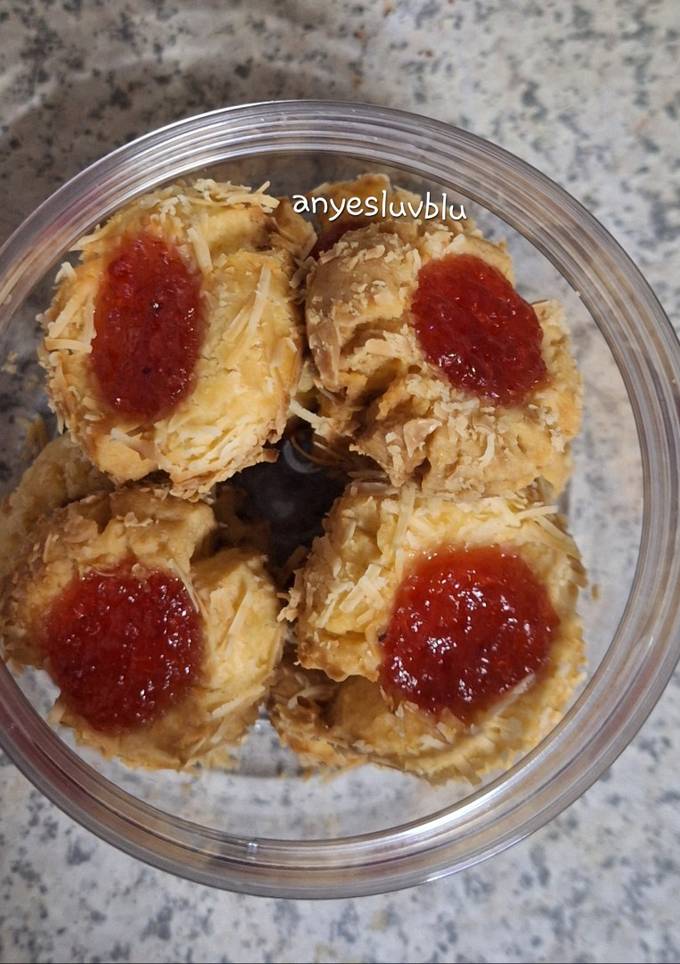 Resep 194. 1 Adonan Kue Kering untuk Banyak Variasi (Versi Thumbprint ...