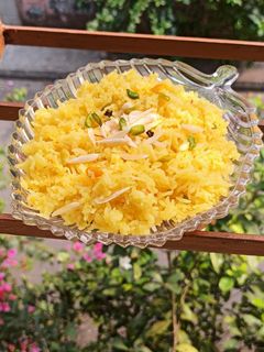 Sweet Rice (Meetha Chawal – Basant Panchami Special) Recipe by Rakhi ...