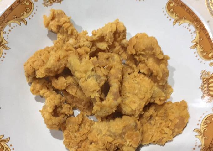 Resep Kulit Ayam Crispy oleh Bunda Lina - Cookpad