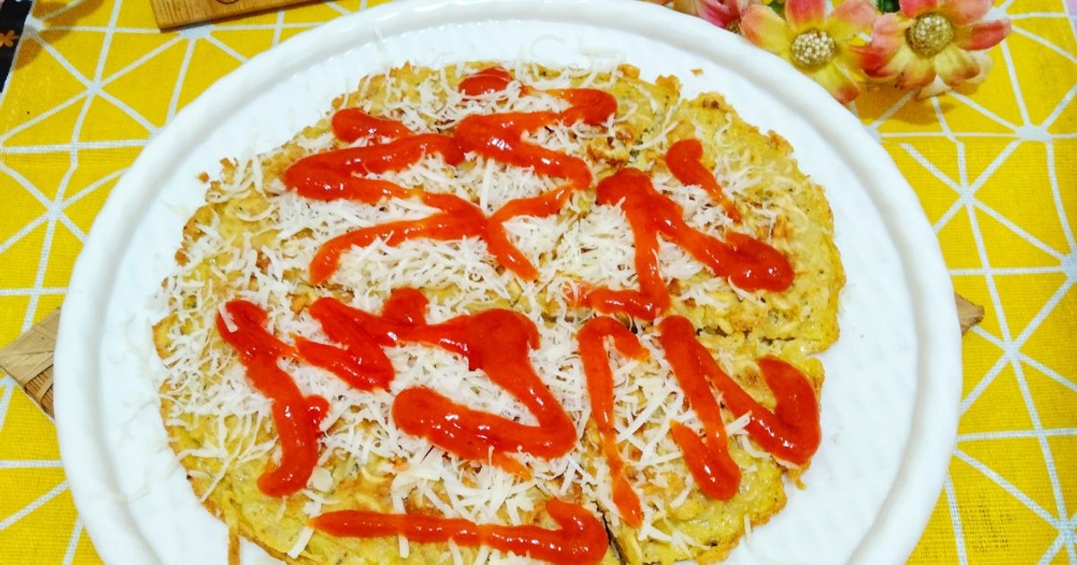 Resep Pizza Mie Instan oleh Mama Fifian ( MasakanRumahan) - Cookpad