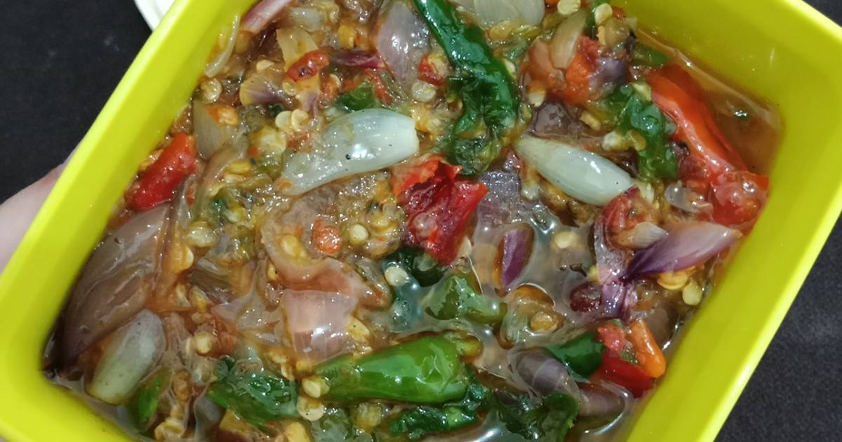 331 resep sambel goang bawang enak dan mudah - Cookpad