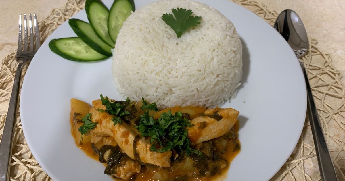 طريقة عمل سبانخ بالدجاج 🍲 من SHMOK🍴👩🏻‍🍳 - كوكباد