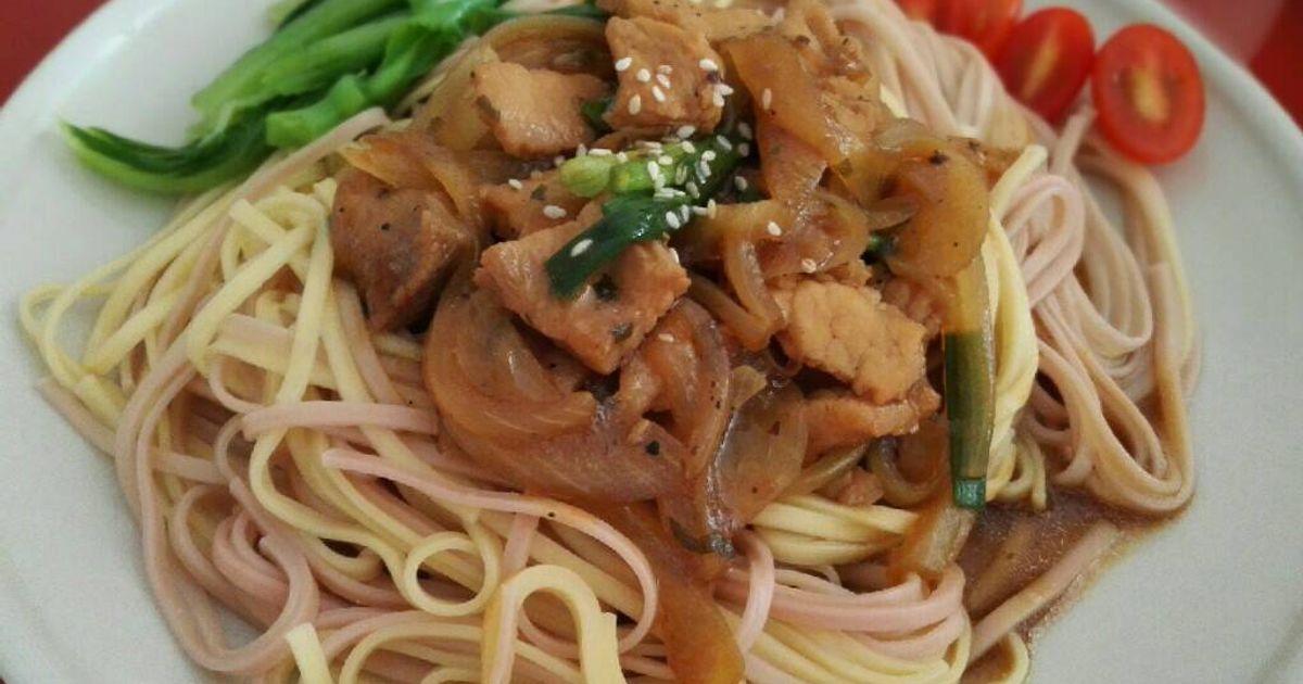 Dry Mee With Soy Sauce Pork Recipe By Cyndi 紫玲
