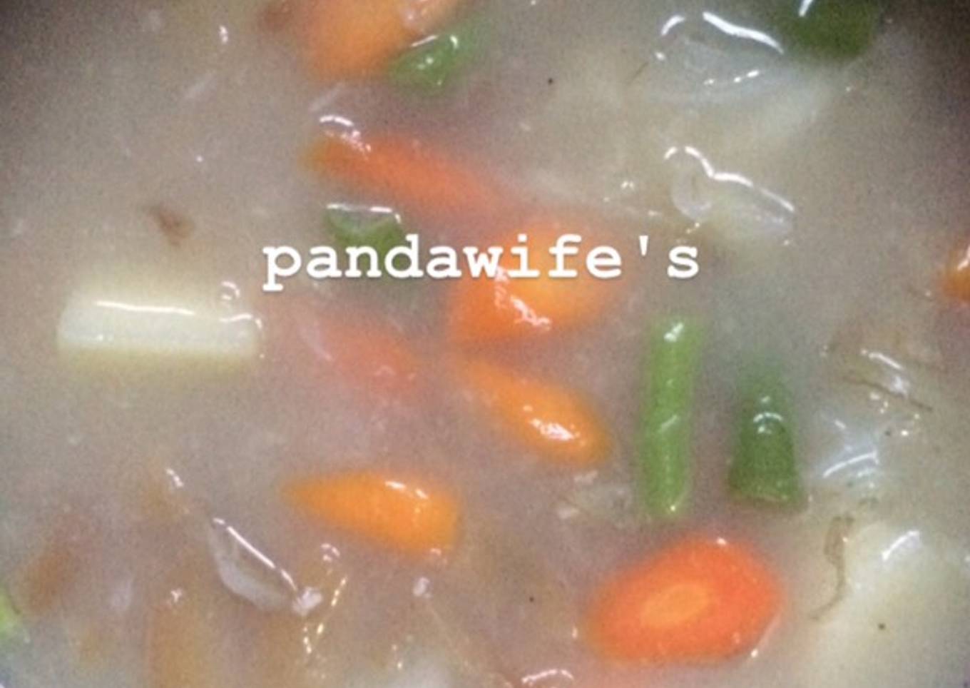 Resep Menu diet ke 9 Sayur sop macaroni telur Anti Gagal - Delish Malaysia