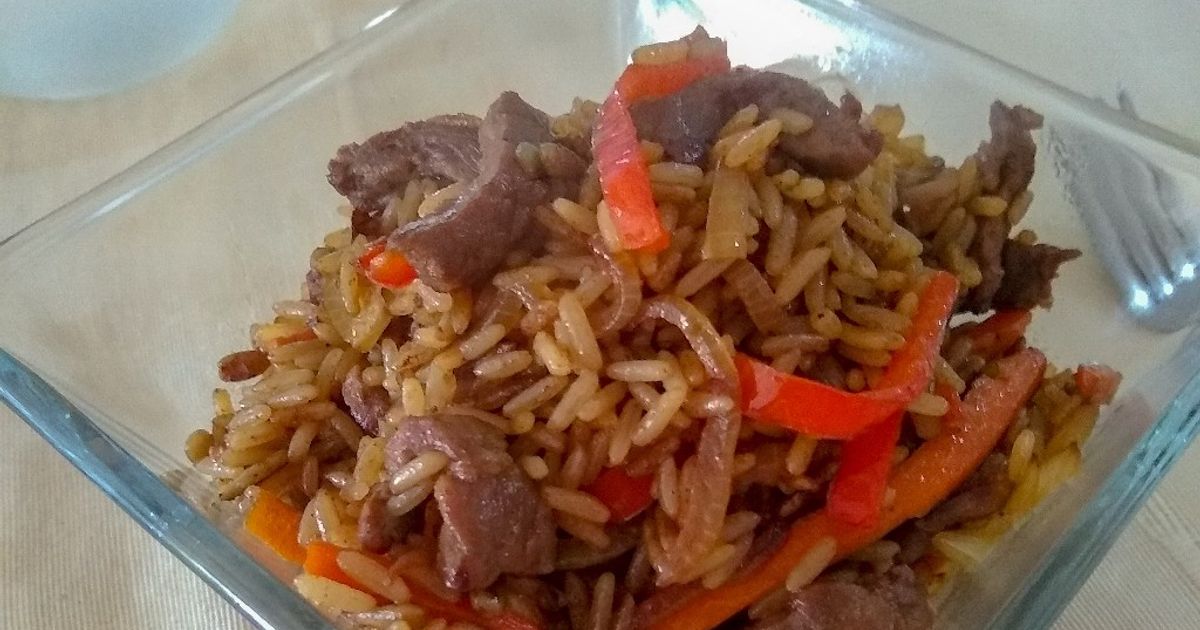 arroz frito chino con carnes - 10 recetas caseras- Cookpad