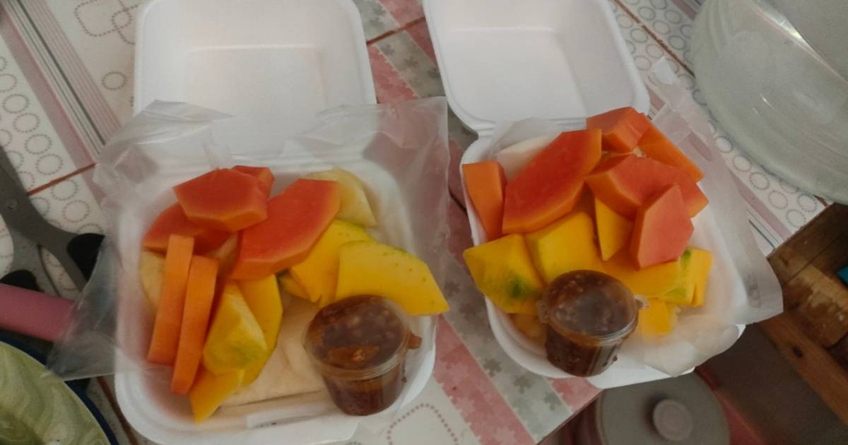 Resep Rujak buah potong oleh Tan Kitchen II - Cookpad