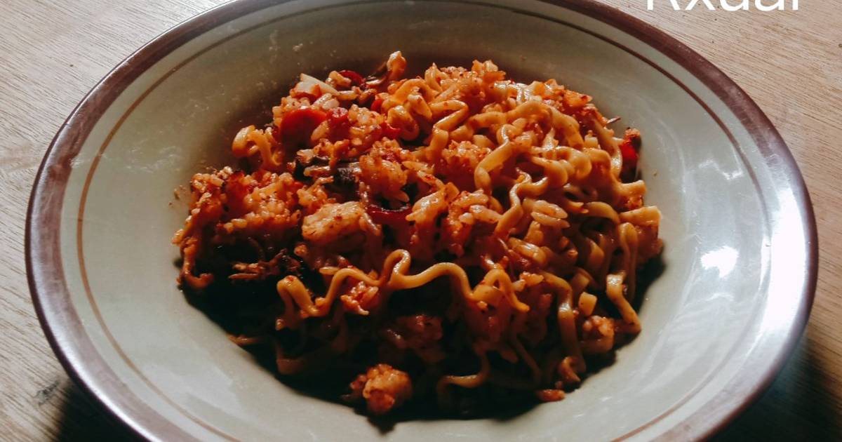 Resep Nasi Goreng Mawut Kampung oleh Rxuar - Cookpad