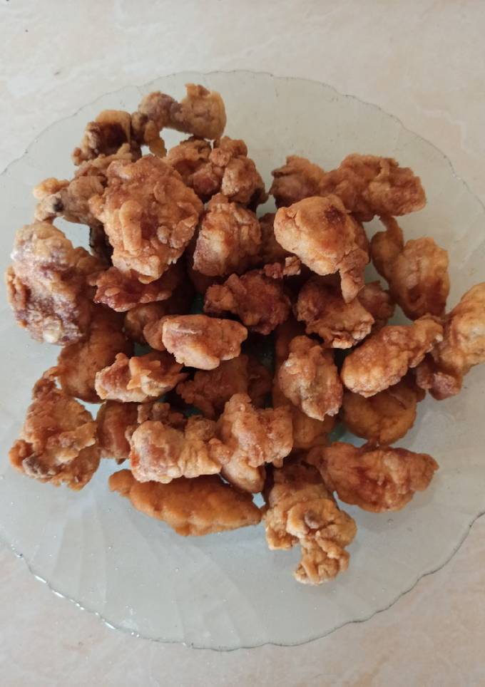 Resep Ayam tepung crispy mini oleh Defila - Cookpad