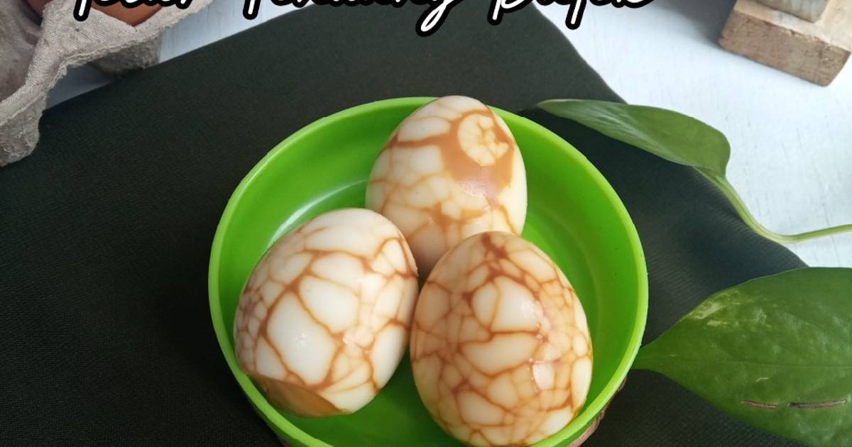 Resep Telur Pindang Batik oleh Liya fitriany - Cookpad