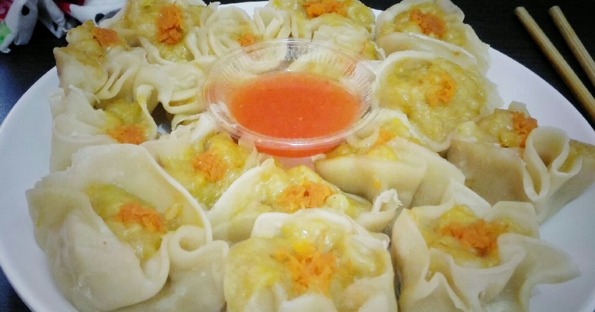 Resep Dim Sum Ayam Udang oleh Zahara - Cookpad
