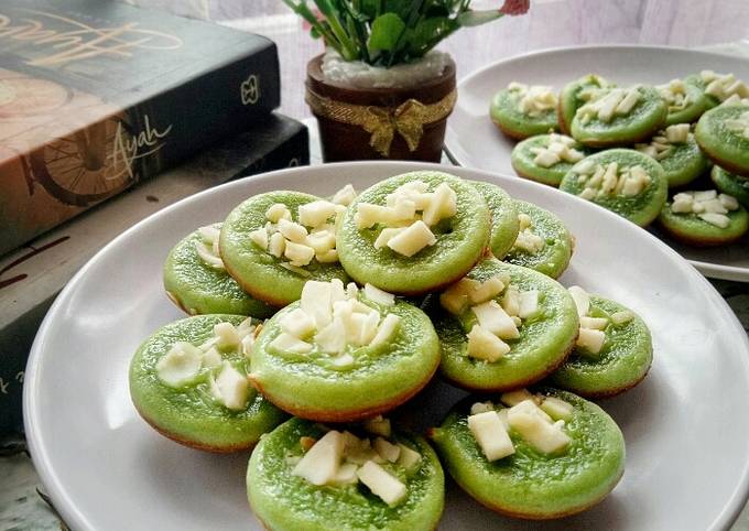 Resep Kue Cubit Pandan ala Keto oleh Ary Nurbaiti - Cookpad