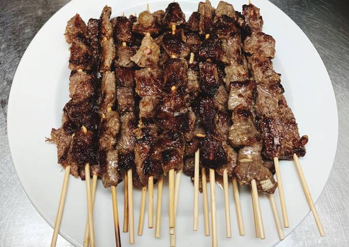 Resep Sate Daging Sapi oleh Michael Turnip - Cookpad