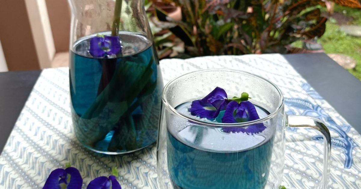 74 resep teh telang serai enak dan mudah - Cookpad