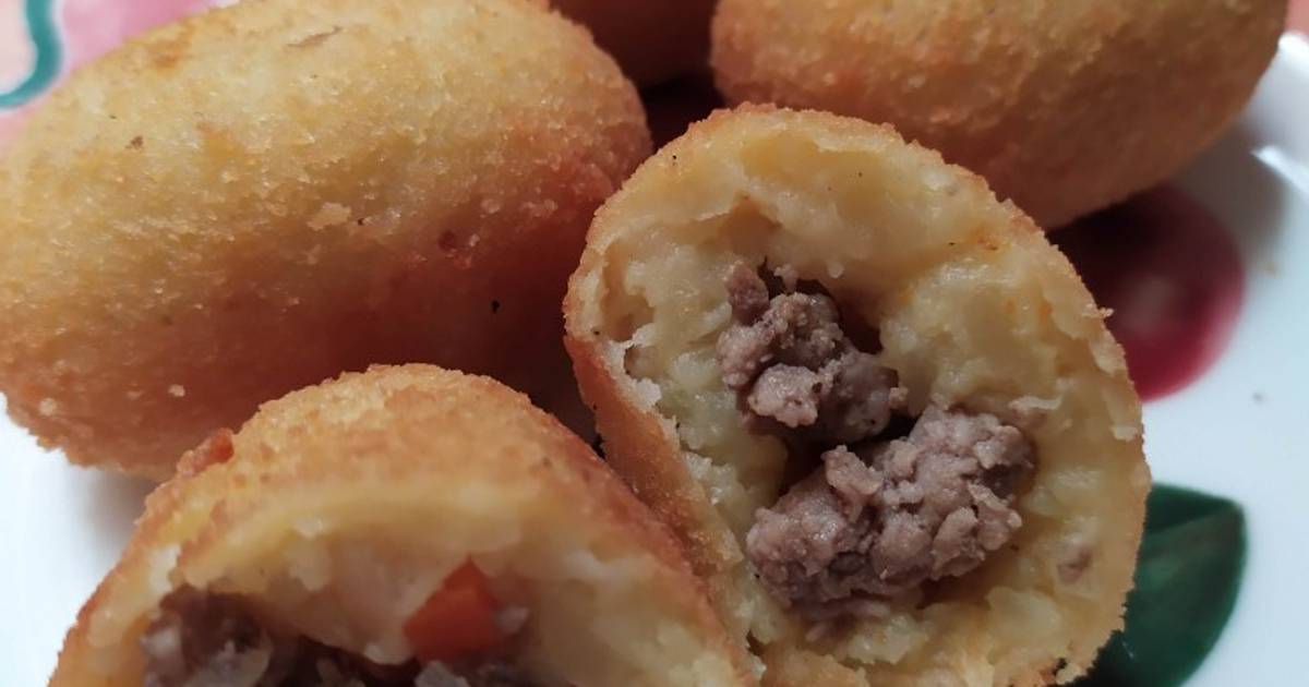 Resep Kroket kentang daging oleh rheizka - Cookpad