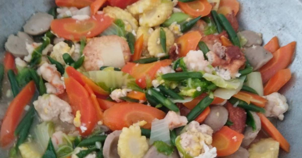 122 resep capcay tofu telor enak dan mudah - Cookpad