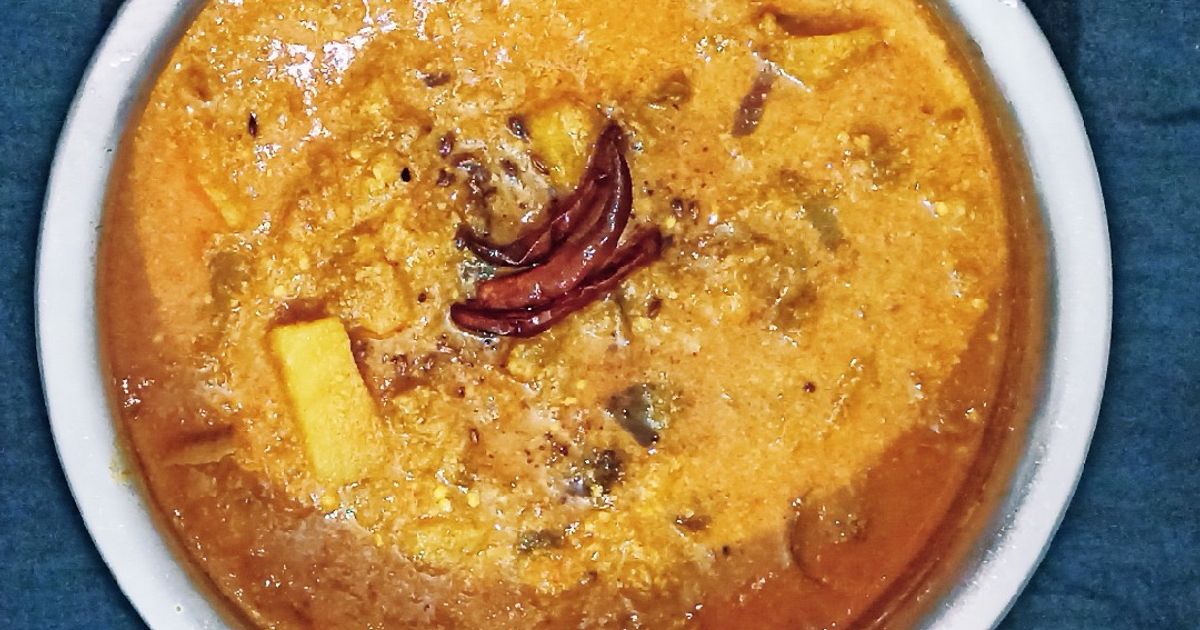 Mix Veg Lemon Curry In Curd(without Onion Garlic) Recipe by pooja Jha ...