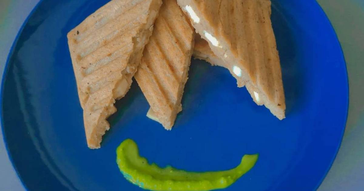 Cottage Cheese - Oats - Semolina Sandwich 🍞No Bread Sandwich 🍞 Recipe ...