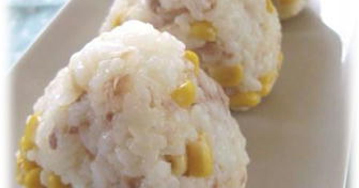 Tuna Mayo & Corn Onigiri Recipe By Mio*.