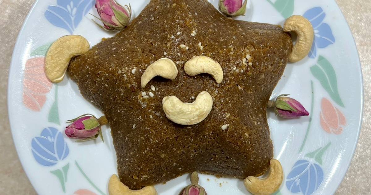 طرز تهیه حلوای یخچالی مغذی ساده و خوشمزه توسط *𝑆𝑎𝑖𝑛𝑎🌈🏡ساینا* - کوکپد