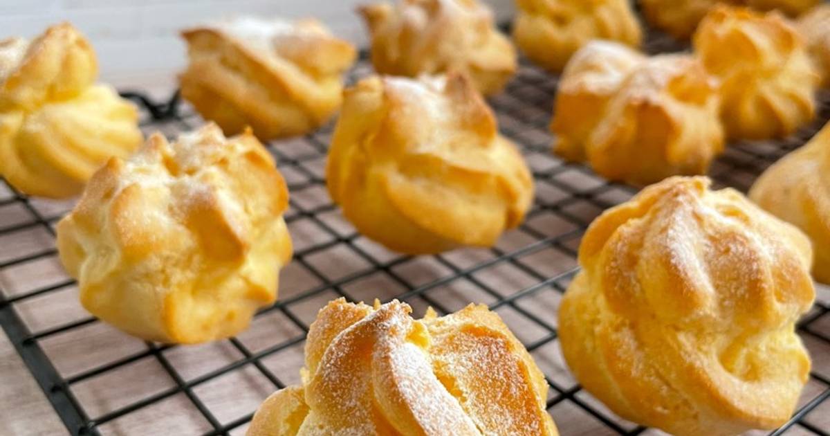 Resep Soes Mini isi Vanila oleh dpmentari - Cookpad