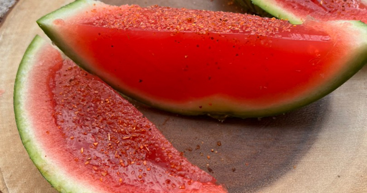 Gelatina De Sandía Natural 🍉 Receta de Diana E. - Cookpad