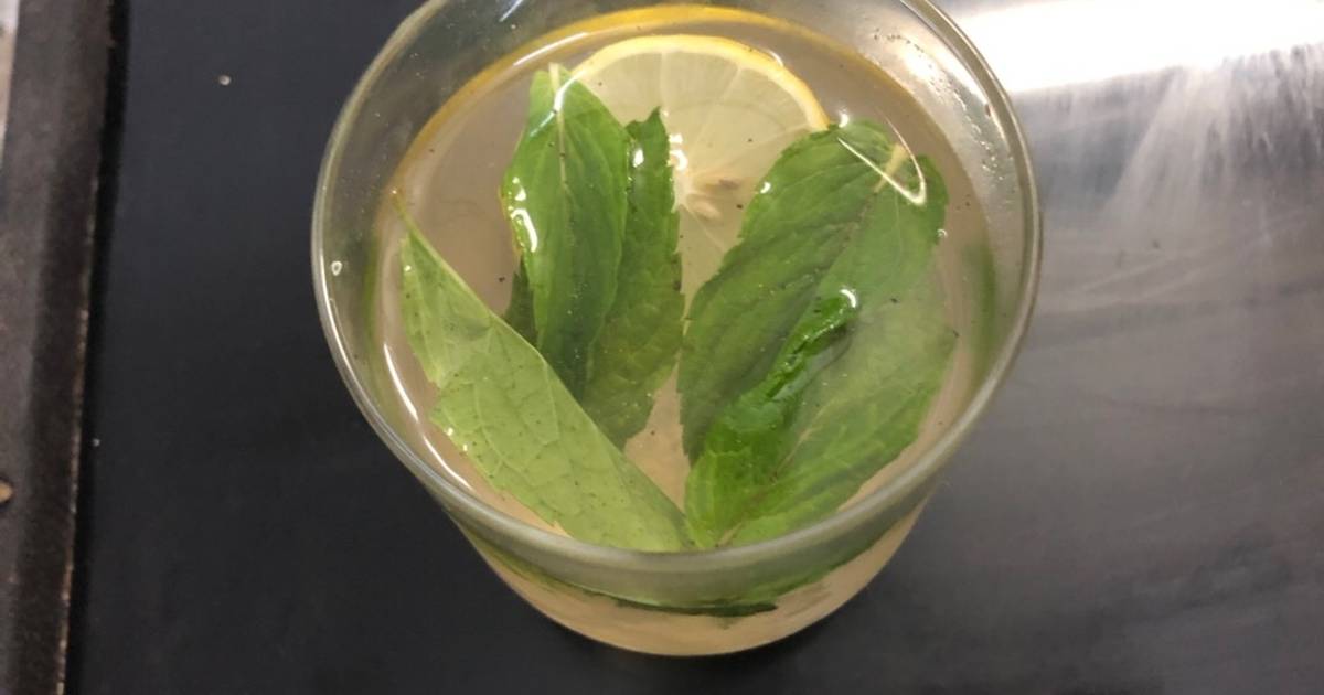 Ginger Mint Lemon Sharbat Recipe by Aiman Faisal - Cookpad
