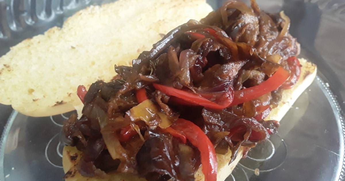 Sándwiches de carne desmechada - 21 recetas caseras- Cookpad