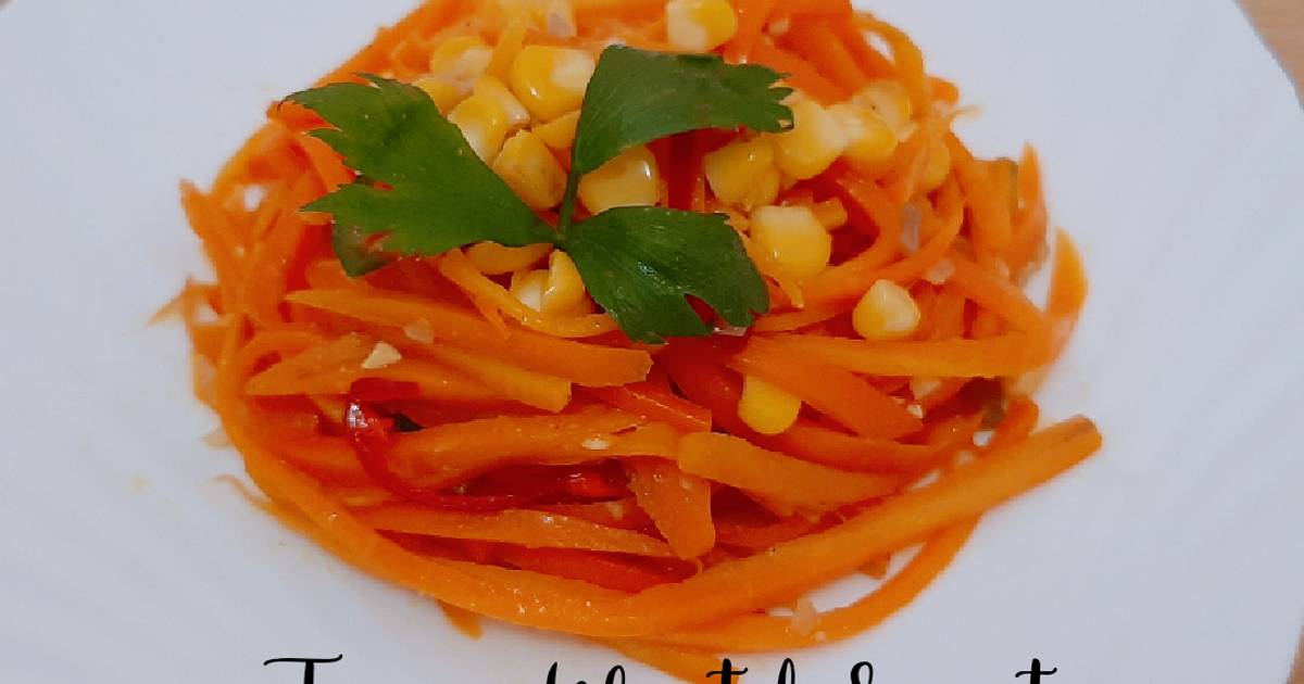Resep Tumis Wortel Serut oleh revia - Cookpad