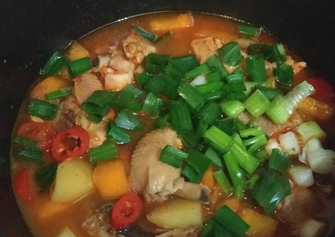 Resep Sup Pedas Asam Manis Korea oleh Nora Veronica - Cookpad