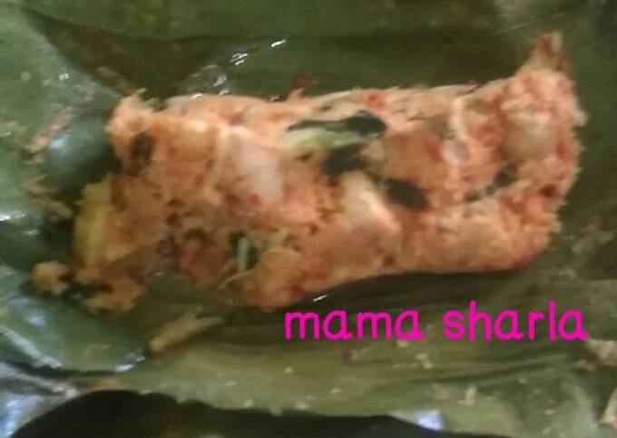 Resep botok jam-pe ( jamur& tempe) oleh Sharlayanti - Cookpad