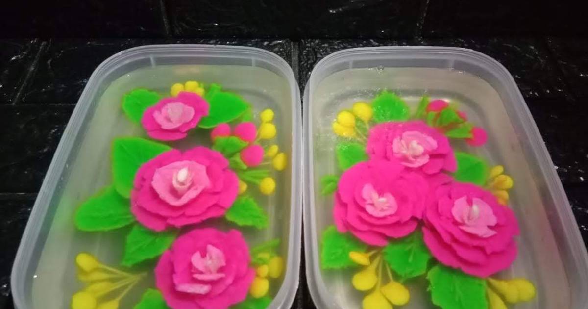 Resep 5. Jelly Art / Pudding Suntik oleh eshan kitchen ( Masakan ...