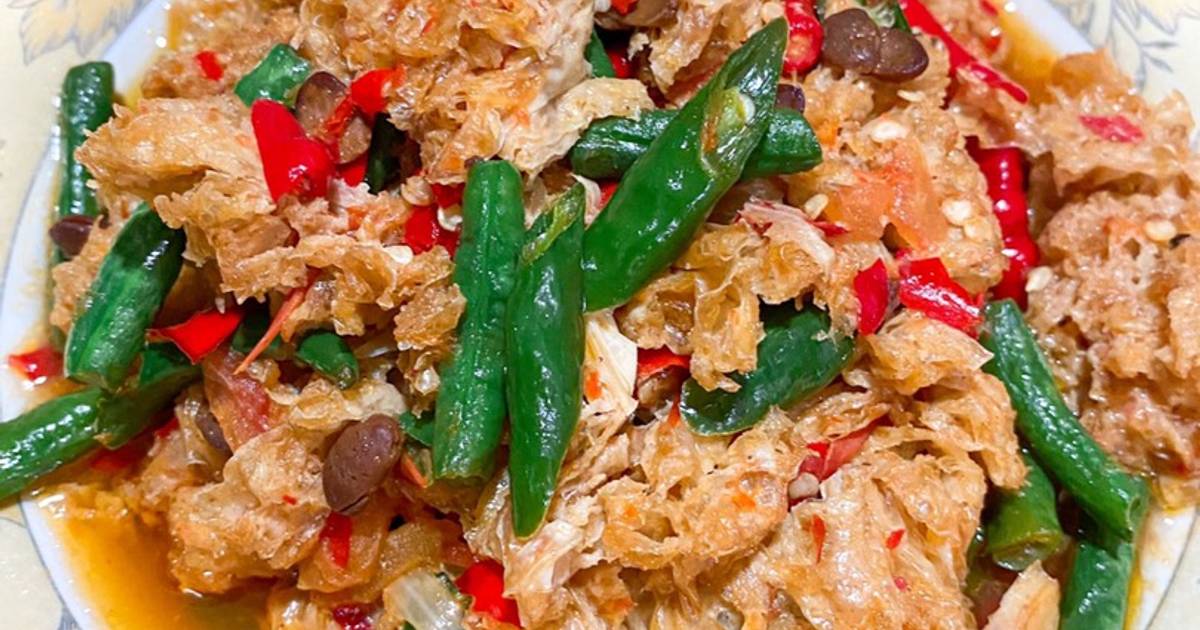 Resep Tauco kulit tahu gulung🌶🍅 oleh Pricillia - Cookpad