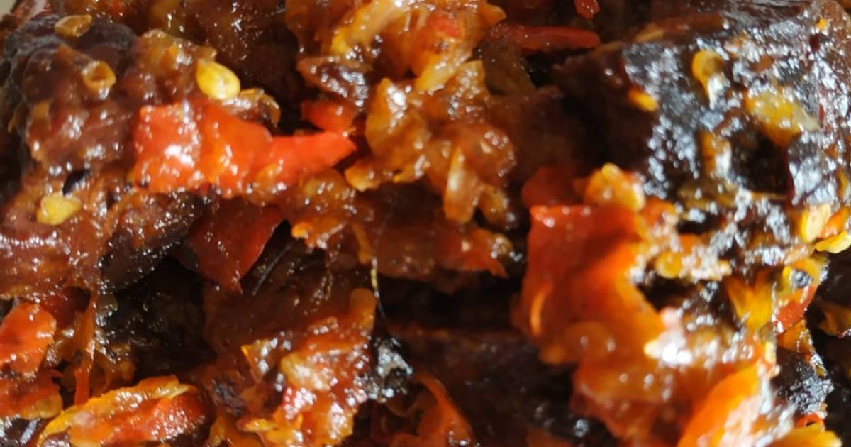 Resep Paru Sapi balado oleh Nadiya Kamila - Cookpad