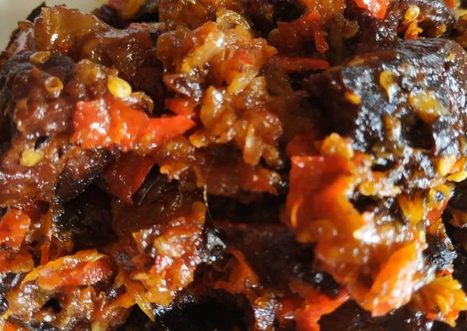 Resep Paru Sapi balado oleh Nadiya Kamila - Cookpad
