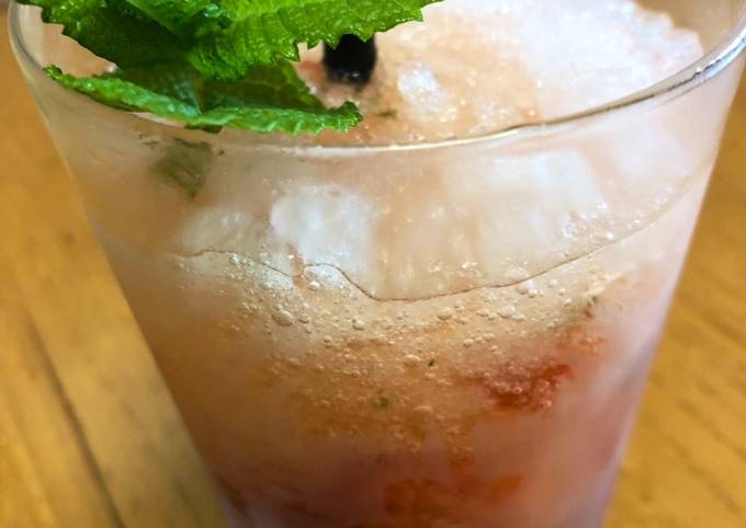 Mojito de fresa Receta de Vanesa_Merodio- Cookpad