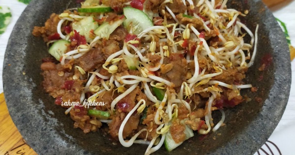 Resep Pecak 3 T Toge Tempe Timun oleh Rahma_Bunda Radit & Rafa - Cookpad