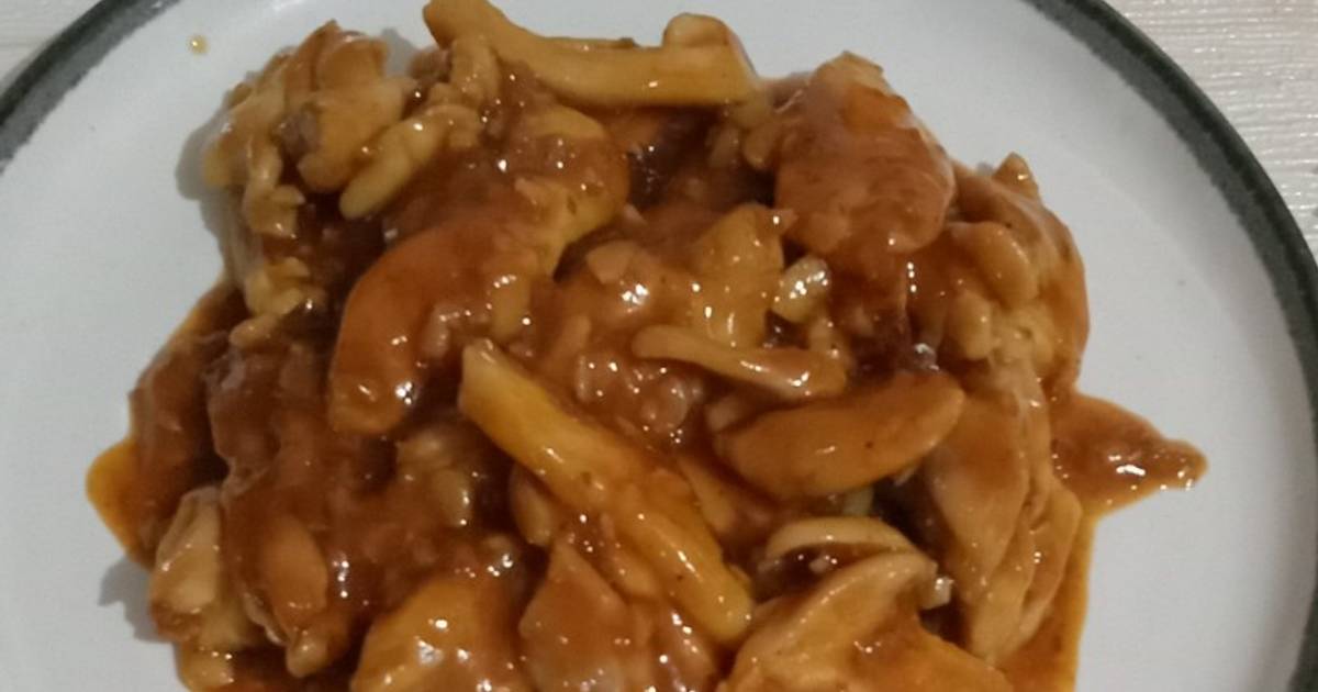 Resep Ayam saos spaghetti oleh Ratna Rasuan - Cookpad