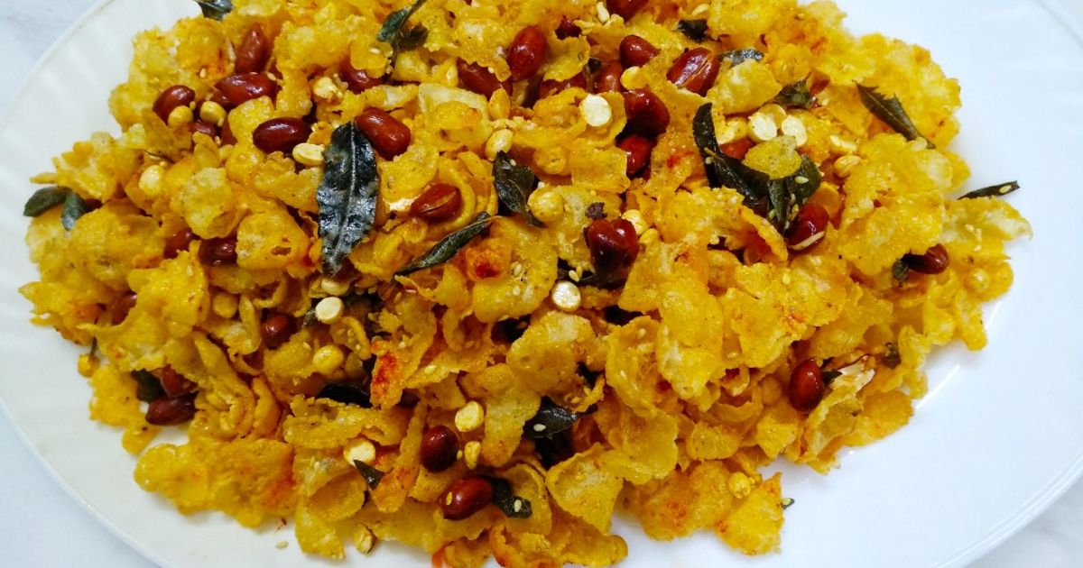 Makkai Poha Chevda Recipe by Geeta Godhiwala - Cookpad