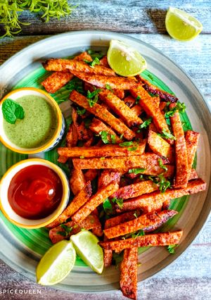 spicequeen દ્વારા રેસીપી રતાળુ ચિપ્સ (Ratalu / Purple Yam Chips Recipe ...