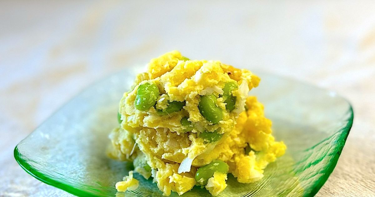 Edamame Potato Salad (Jade Salad) Recipe By かっちゃん杉