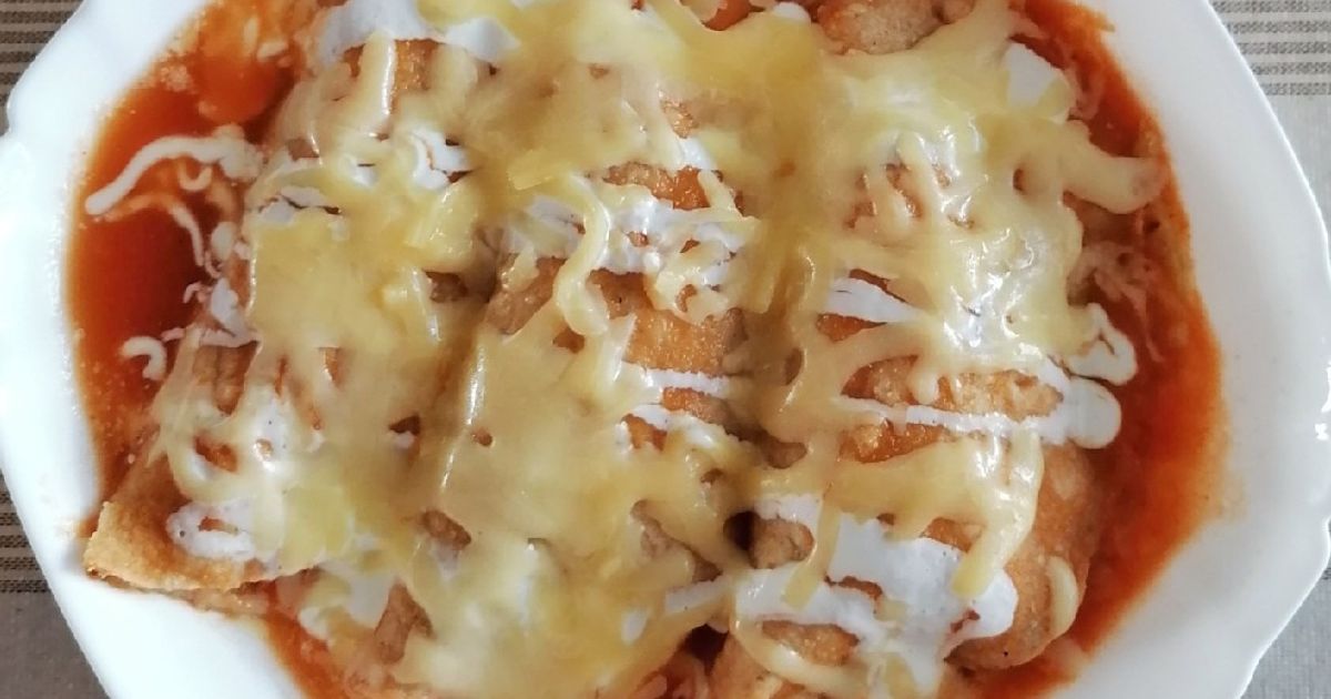 Authentic Mexican Red Enchiladas 🌶️🇲🇽 Recipe by Regina Hernandez