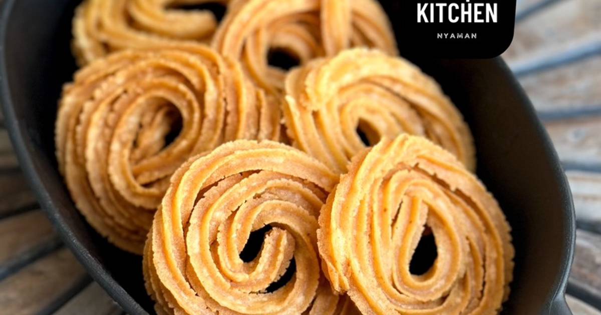 Resepi muruku yang mudah, rangup dan bikin ketagih!