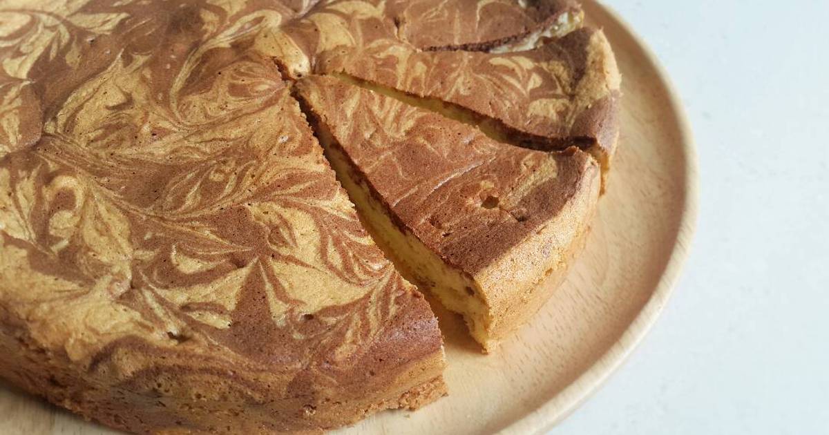 Resep Marble Butter Sponge Cake (Tang Mien Method) oleh Kezzie Ali ...