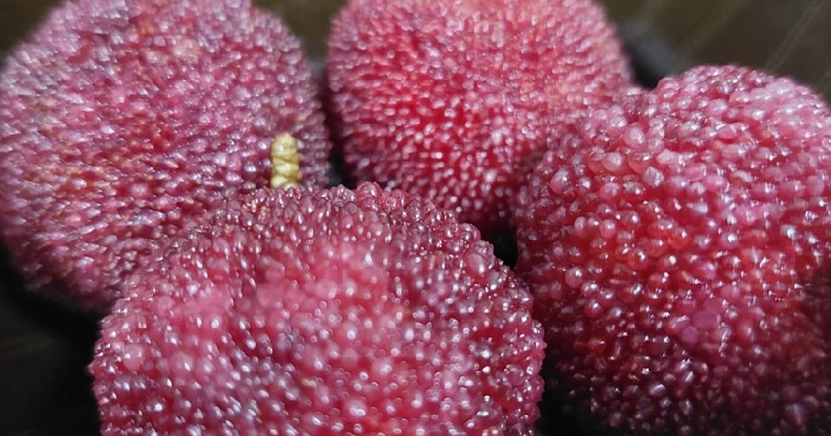 Chinese Bayberries Myrica rubra 楊梅 Recipe by LazyCook_HK - Cookpad