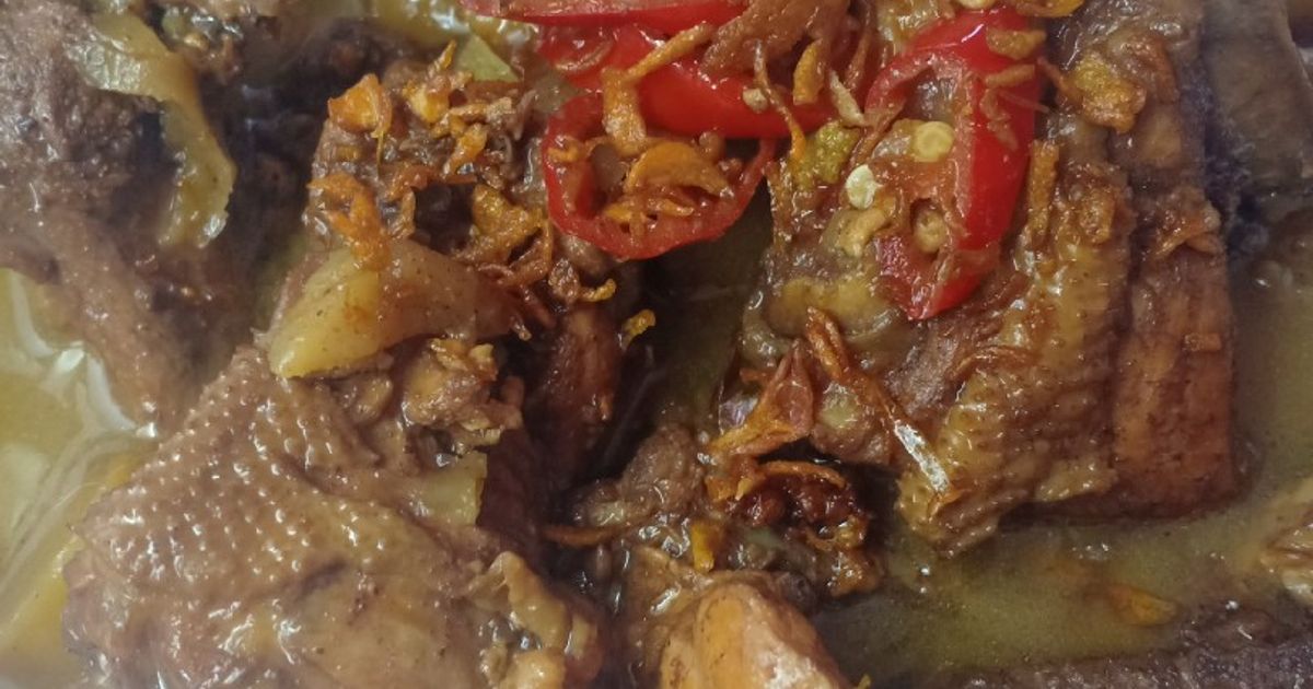 Resep ayam semur biasa rumahan enak dan mudah - Cookpad