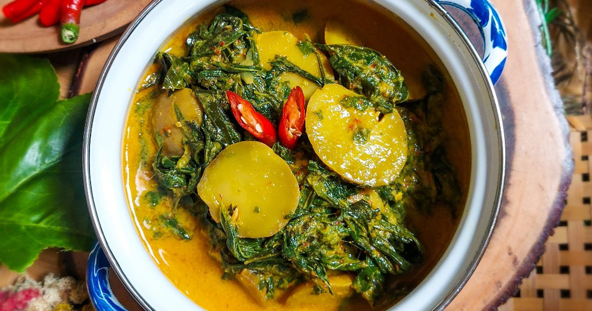 Resep 218. Gulai Daun Singkong Jengkol oleh Noona Hilda ️ - Cookpad